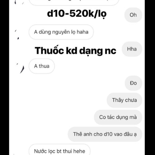 Nước Kích Thích D10 Queen Sextoy